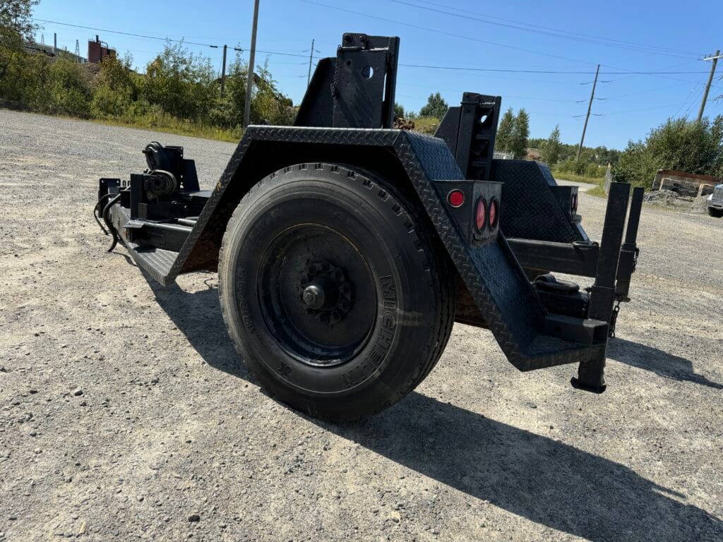 2000 JCTR Single Axle Reel Trailer – Driven Equipment Solutions Ltd.