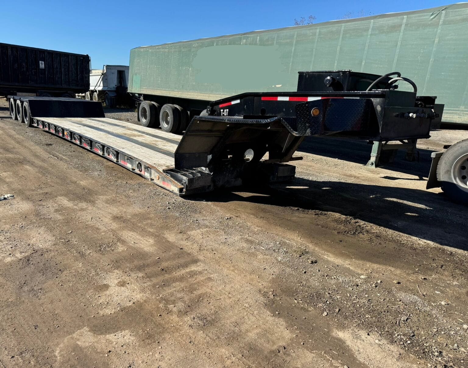 2023 Homemade 3 Axle 55 Ton Float Trailer – Driven Equipment Solutions Ltd.